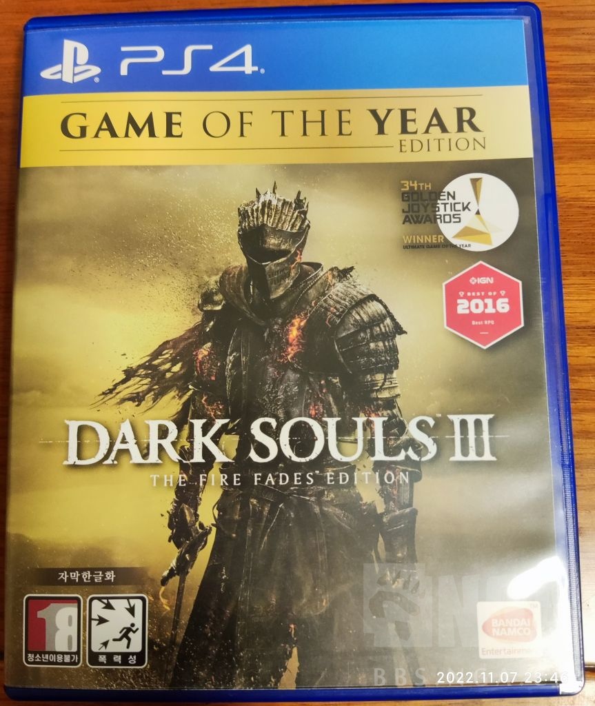 [出PS4二手游戏光盘]黑暗之魂3年度版 NGA玩家社区