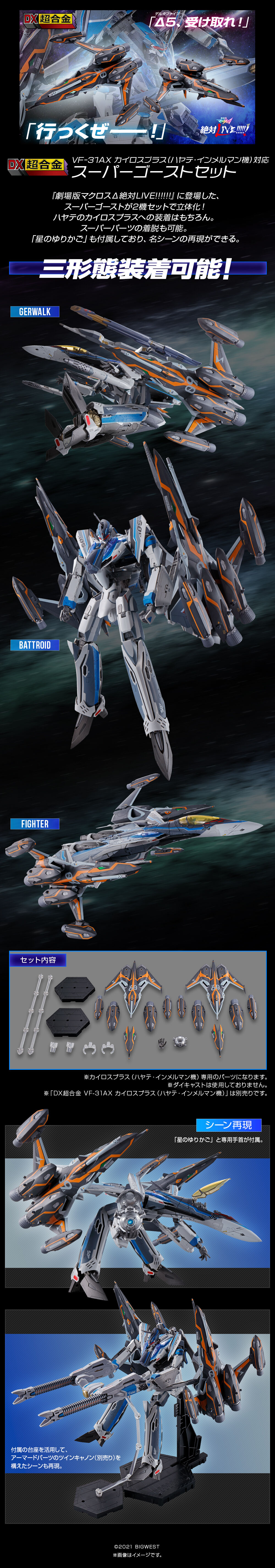 [新闻资讯] PB限定 DX超合金 VF-31AX(疾风·因梅尔曼机)对应Super Ghost 套装 NGA玩家社区