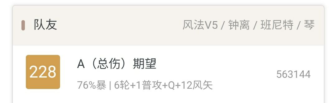 [数据讨论]ysin按出来的4命琴vs2命珐 NGA玩家社区