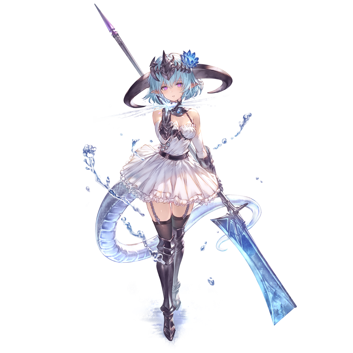 [闲聊杂谈] DOTA风格的gbf角色设计(银冰龙人·菲琳) NGA玩家社区