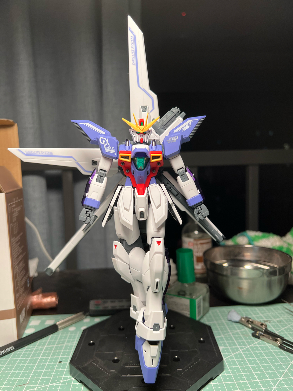 [技术交流]MG 1/100 GX-9900 GUNDAM X 素组水贴 NGA玩家社区