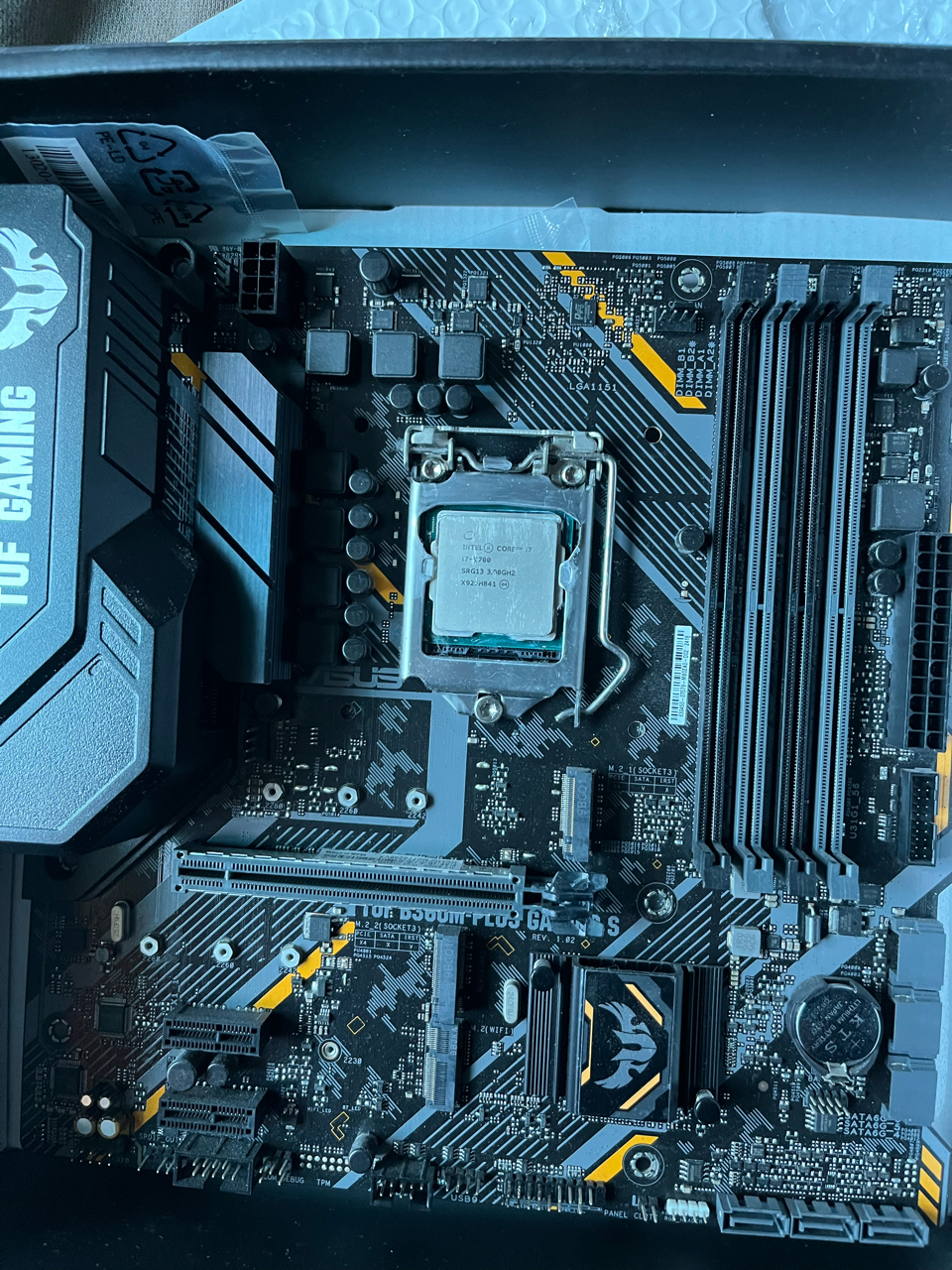 [板u]i7-9700+tuf b360m plus gaming s NGA玩家社区