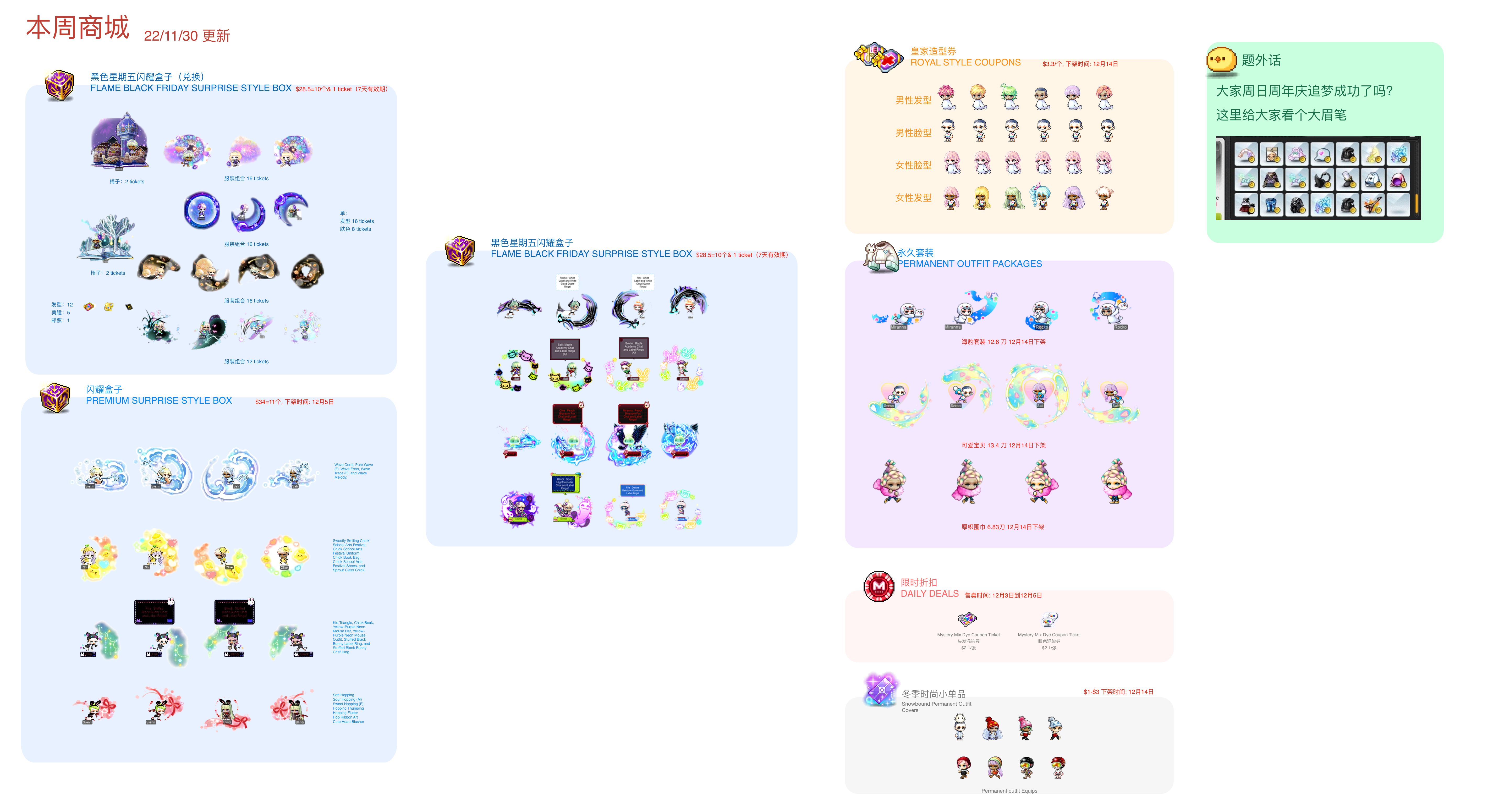 [杂谈] 暖暖周报 11-30 NGA玩家社区