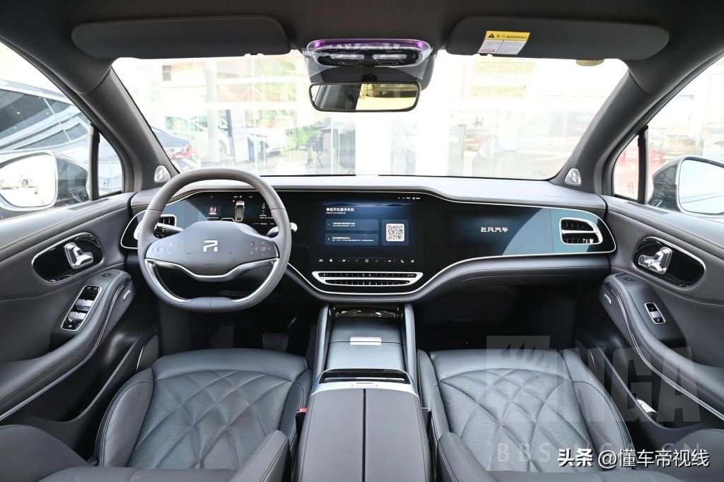 上汽飞凡纯电轿车F7内饰曝光，飞凡R7同款三连屏，配骁龙8155芯片 NGA玩家社区