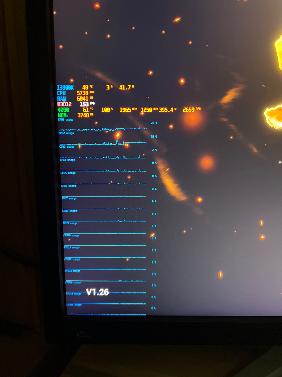 小飞机Afterburner + RTSS可视化CPU各核心占用率的配置文件分享 NGA玩家社区