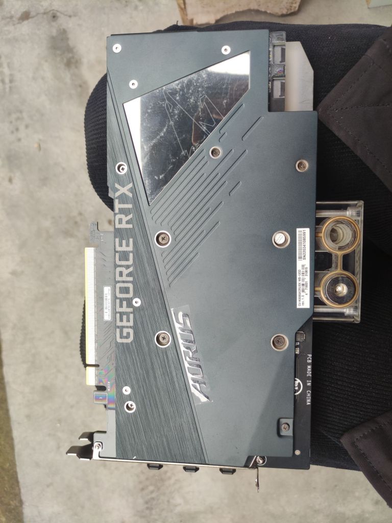 出一张自用的3080 水雕 12g 22年三月买的，嘎嘎新 178