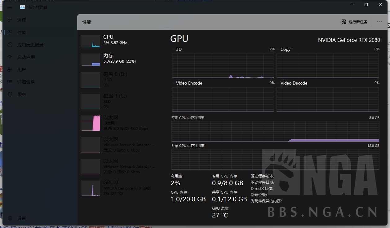 win11更新又有bug了,任务管理器页面显示出问题 NGA玩家社区