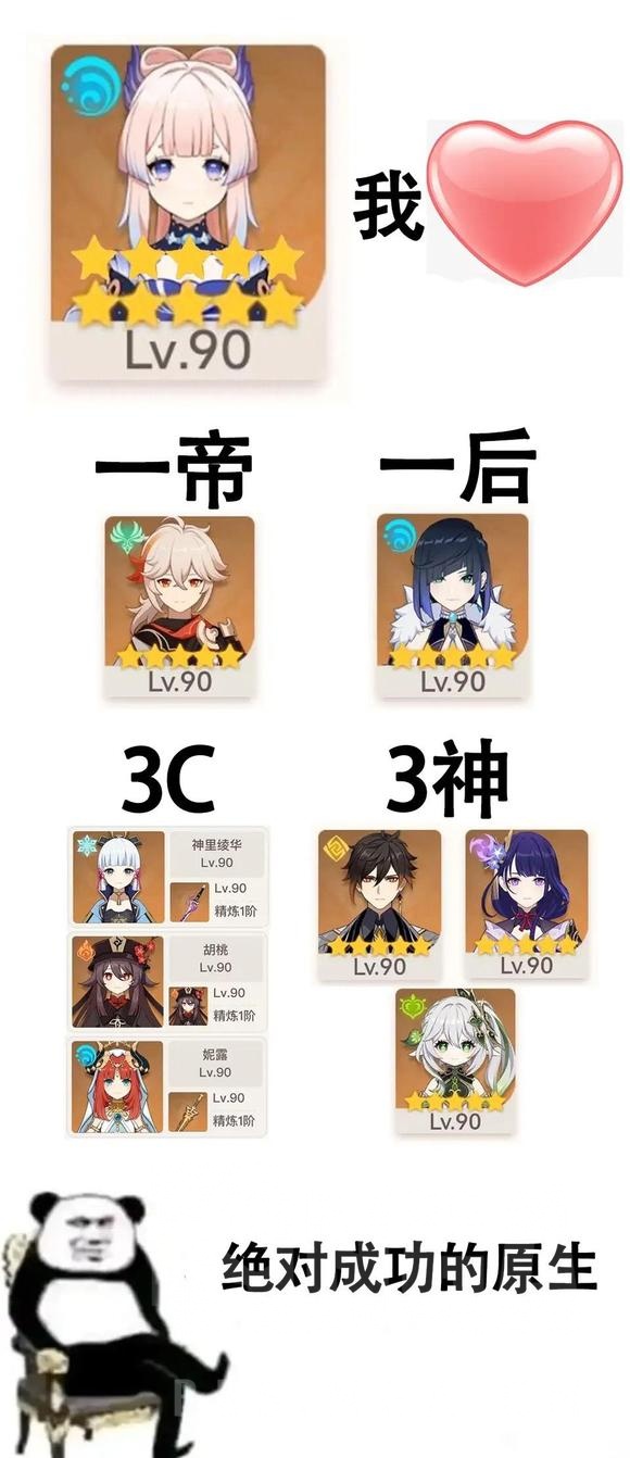 [闲聊杂谈] 胡桃一命还是比另外两c0+1的需求还是低一些的 NGA玩家社区