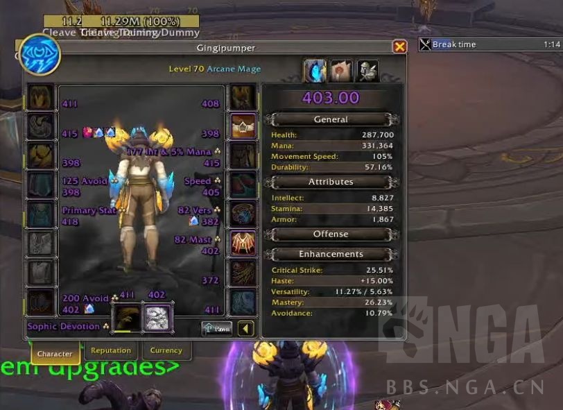 Gingi这个人物装备宝石查看插件是啥 NGA玩家社区