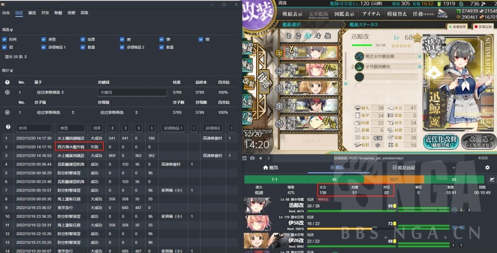 [舰colle] 新遠征情報整理/新远征情报整理(E2/46基本調查完畢) NGA玩家社区