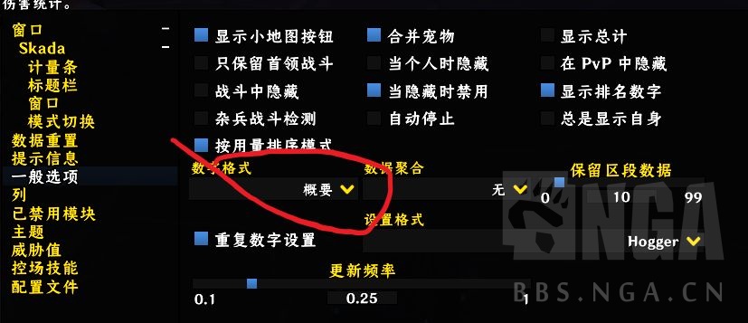 Skada Damage Meter伤害统计插件改万 NGA玩家社区