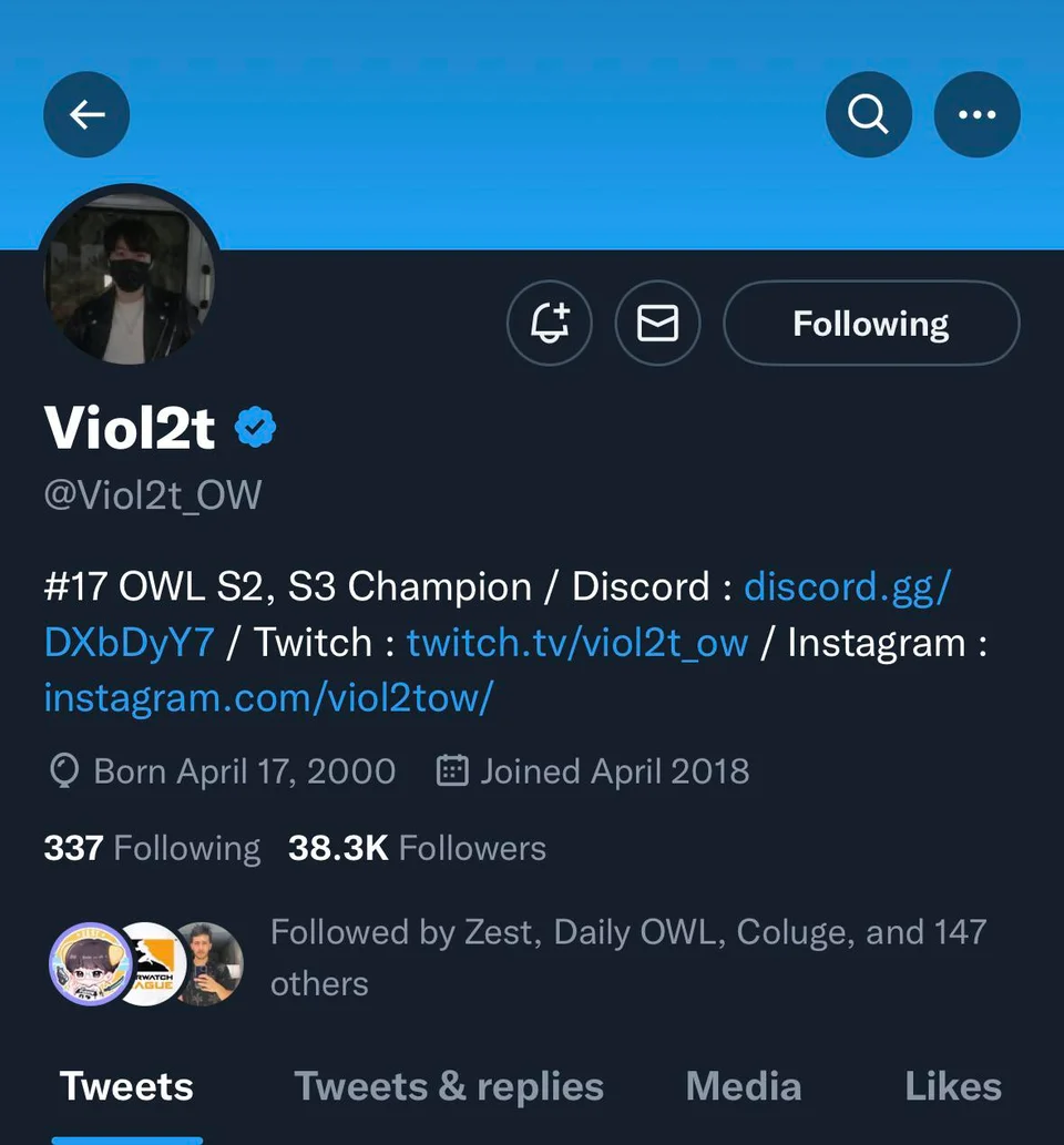 [有待证实] [搬运] Viol2t删掉推特背景中的震动标志 NGA玩家社区