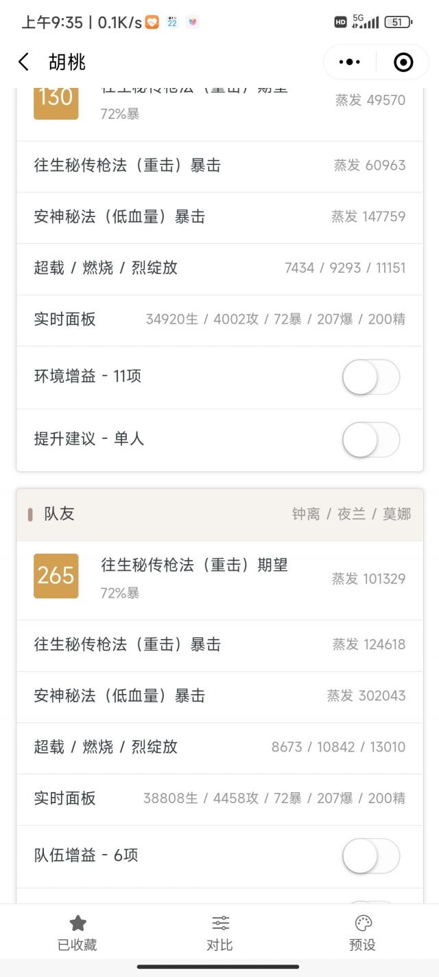 [闲聊杂谈] 大家觉得7w左右一戳的胡桃打深渊什么水平？ NGA玩家社区