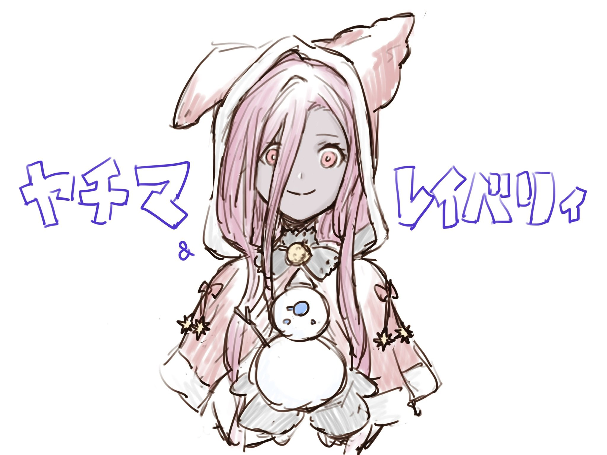 [闲聊杂谈] 本次生放中fkhr绘制的几张画 NGA玩家社区