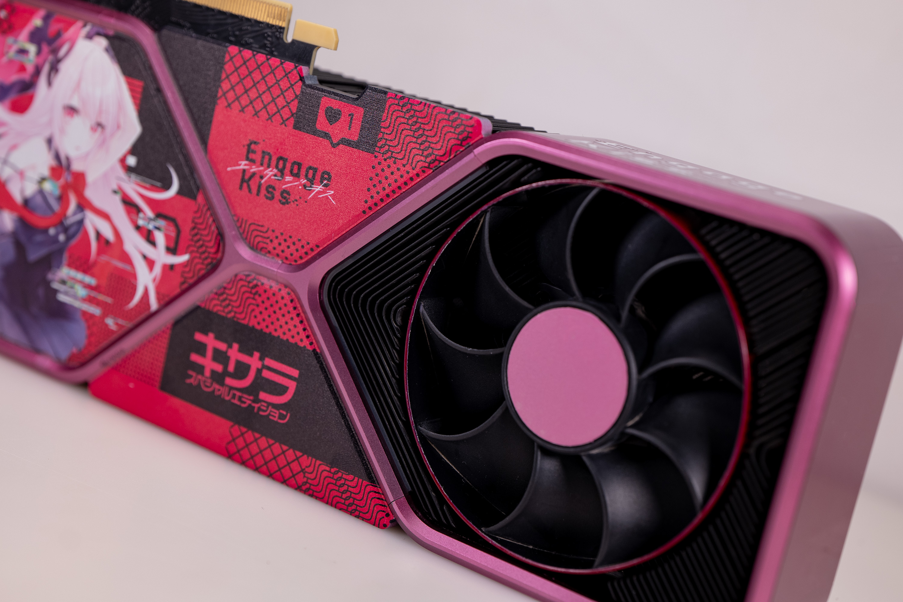 [ROLL周边] NVIDIA GeForce RTX 3080 Founders Edition × Engage Kiss 木更主题改造 这次也有Coser NGA玩家社区