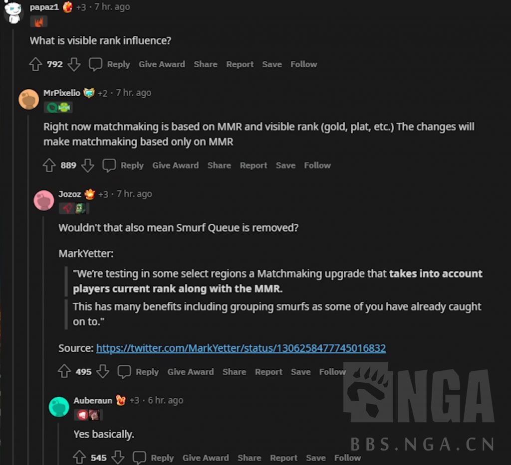 [游戏本体] 拳头在考虑移除ELO机制(smurf queue) 178