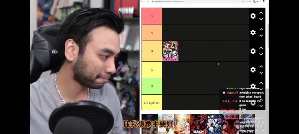 (动画氵)毒舌老外gigguk评价黎明前奏动画 NGA玩家社区