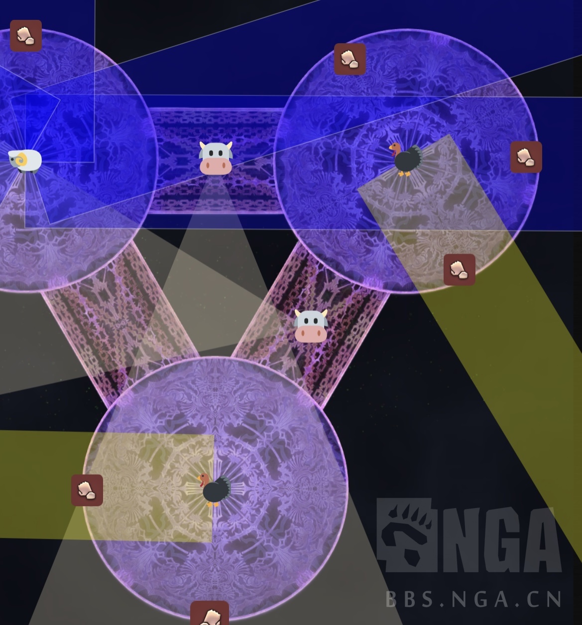 零式万魔殿七层 P7S 生命的繁茂[乱]优化站位(请各位大佬协助验证可行性) NGA玩家社区