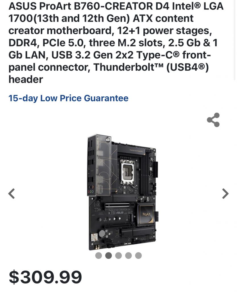 华硕B760 ProArt creator D4版本 NGA玩家社区