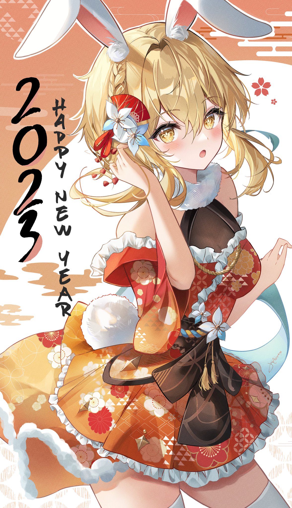 [插画搬运] 兔年兔兔荧 NGA玩家社区