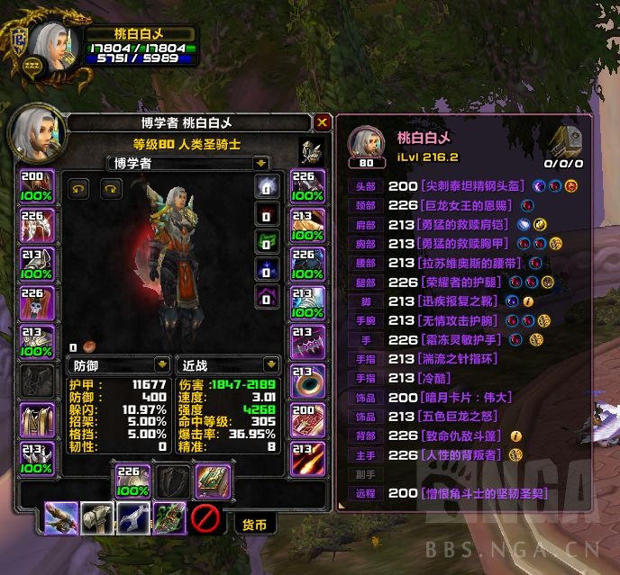 [80-惩戒] 临别前，给自己的坚持了整个P1的惩戒骑做个告别吧 NGA玩家社区