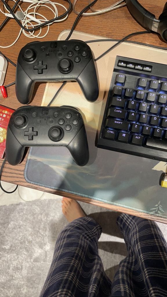 收switchPRO手柄，非国行的马里奥派对，健身环大冒险 178