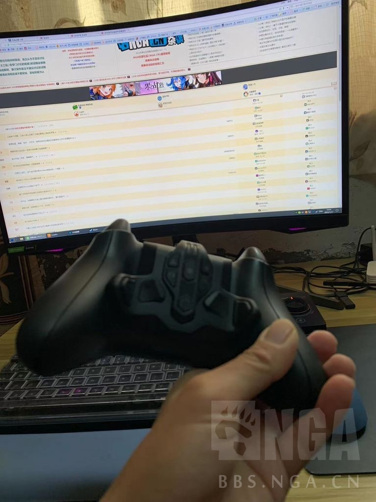 向大家介绍一个给普通XBOX手柄加背键和陀螺仪的小组件：墨将战甲PRO NGA玩家社区