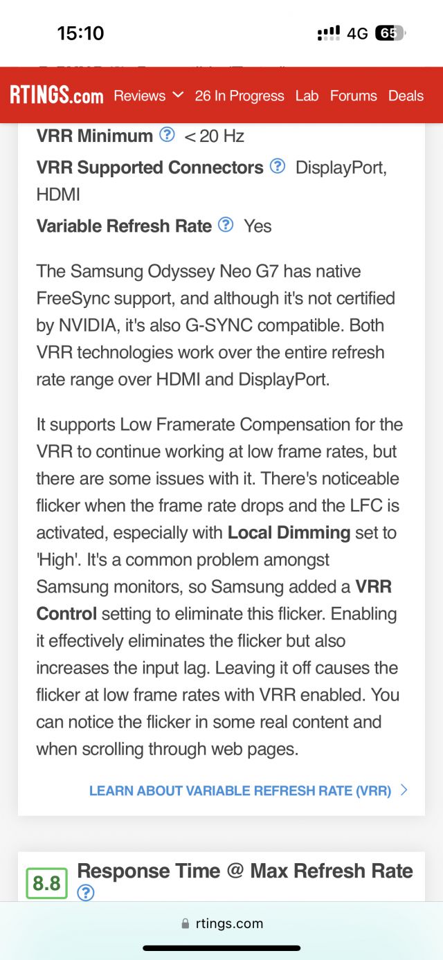 索尼m9或者说所有gsync兼容显示器的黑屏闪烁问题 NGA玩家社区