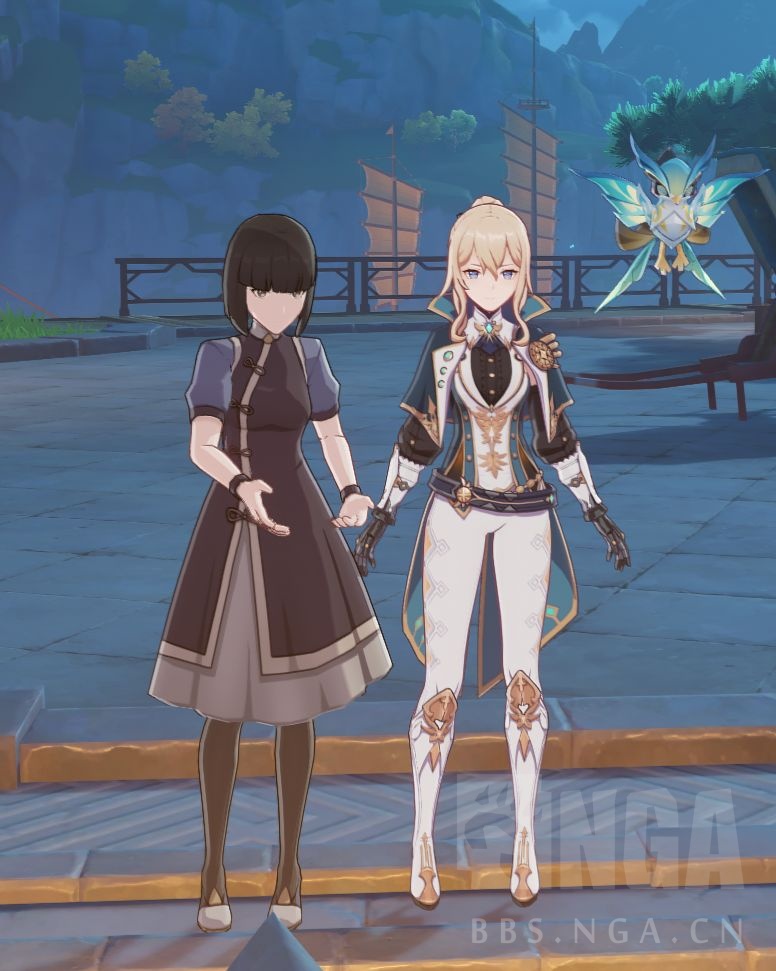 [闲聊杂谈] 对比其它体型与npc，原神萝莉体型也过于奇怪了 NGA玩家社区