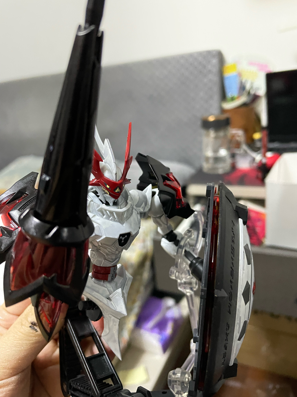 [拼装]弟弟送的新年礼物开箱frs红莲骑士兽 NGA玩家社区