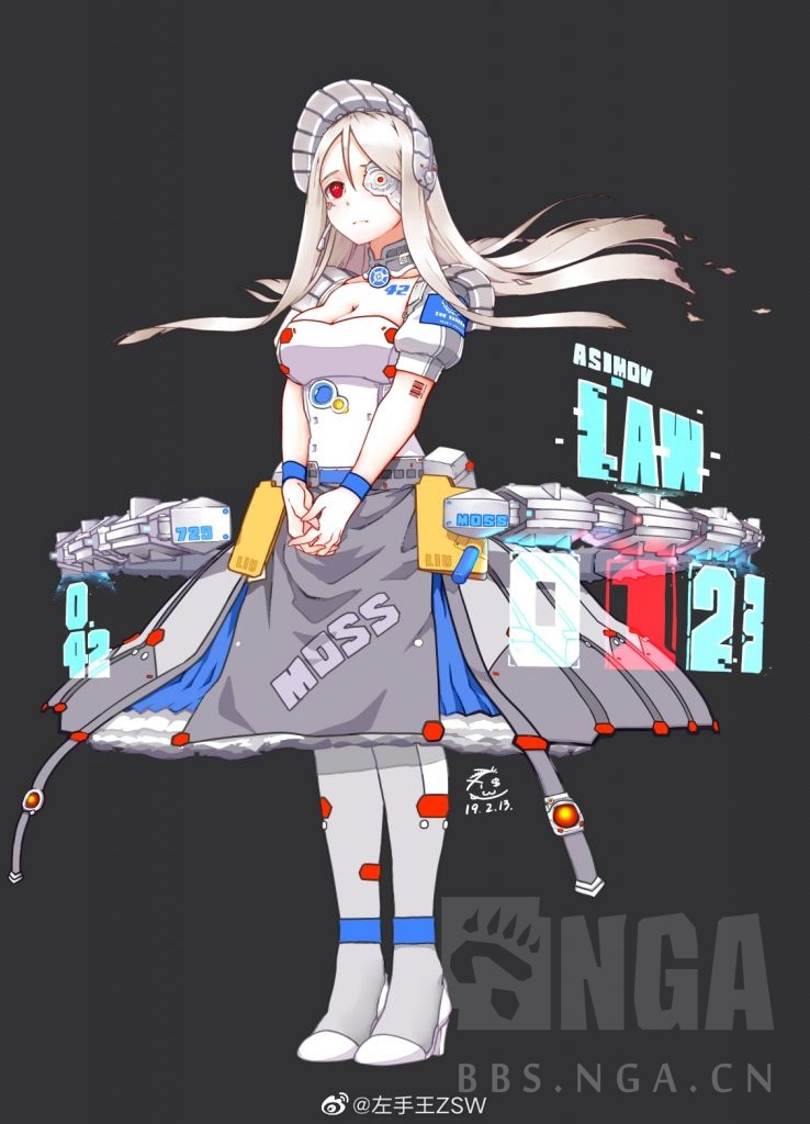 [科幻] [破球同人] 左手王两版moss娘对比，乖巧全能女仆vs病娇腹黑大boss NGA玩家社区