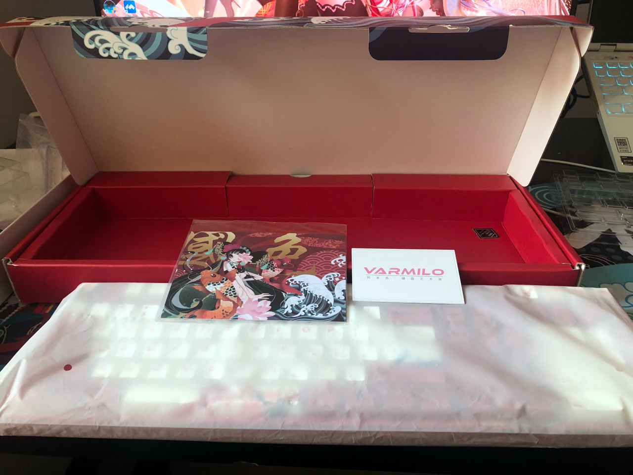 600出一个阿米洛108锦鲤静电容樱花粉v2 NGA玩家社区