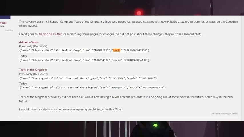 [直面会]图：eShop数据更新显示任天堂开始准备2月直面会 NGA玩家社区