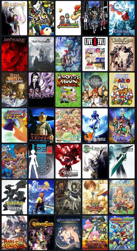 [搬运][图一乐]欧美bangumi评分前百的JRPG 178