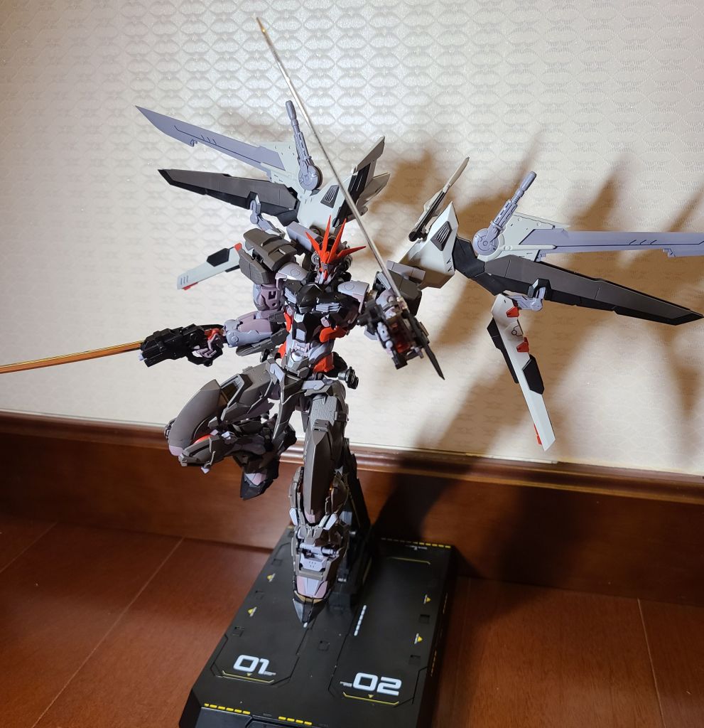 [拼装]萌新的第一个拼装纪念，mjh漆黑异端，拼完想戒拼(x NGA玩家社区