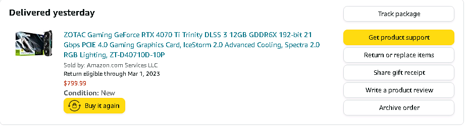亚马逊海外购的4090 NGA玩家社区