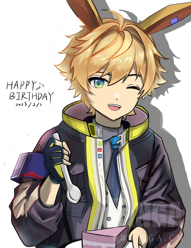 [同人绘画] 狂草一个莱兔祝自己生日快乐(画质恢复了orz) NGA玩家社区