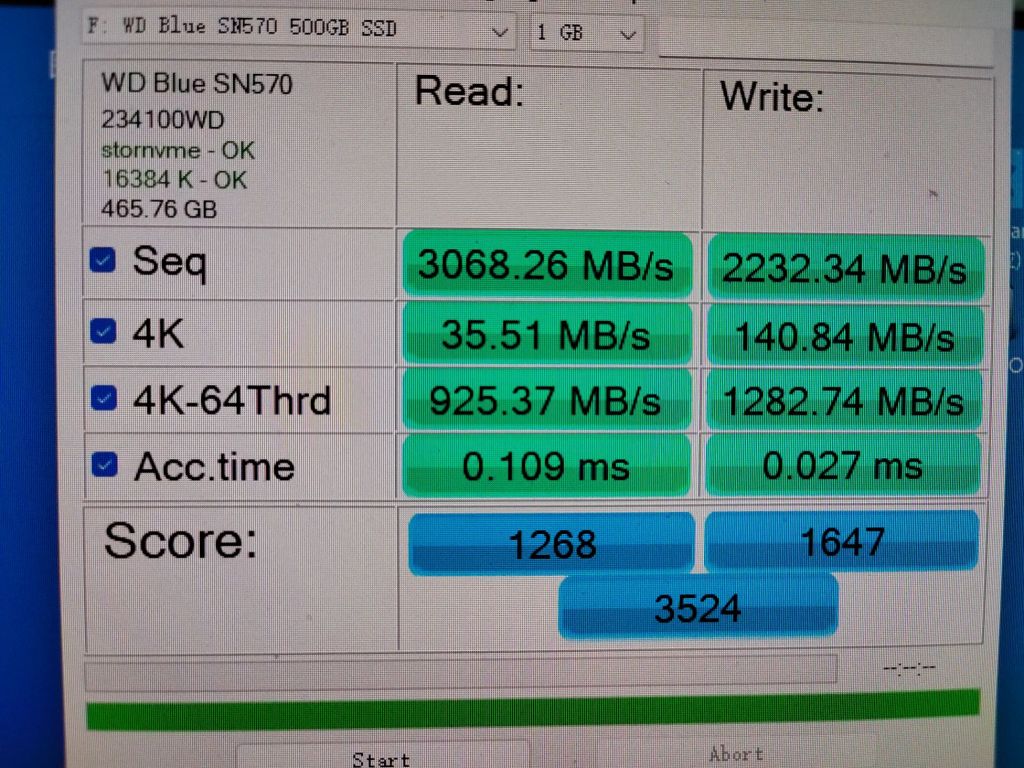 ssd 硬盘跑分求助 NGA玩家社区