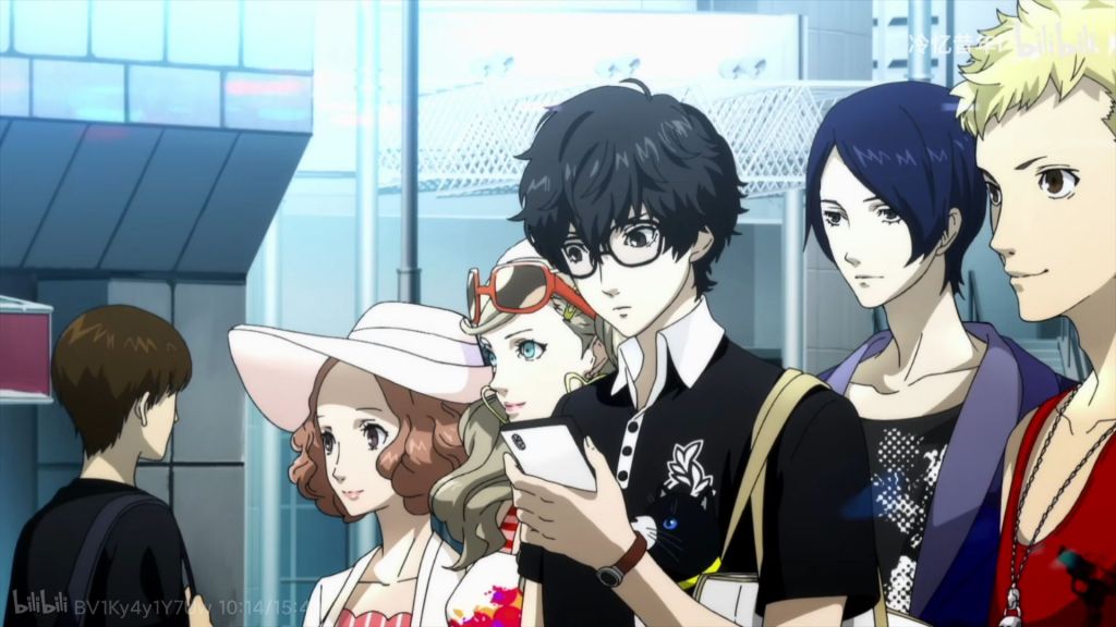 感觉p5的续作都把joker 画的脸不一样了 178