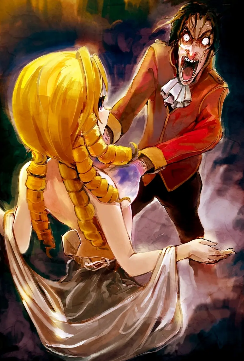 最近都在讨论画师，我私心推荐一个画骨王小说插画和骨王动画ed图的so—bin 178