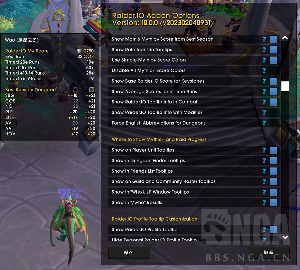 [求助] 请问下raider.io插件如何显示中文 NGA玩家社区