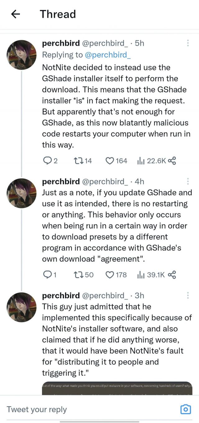 [好奇氵]gshade出啥幺蛾子了，discord都炸了 178