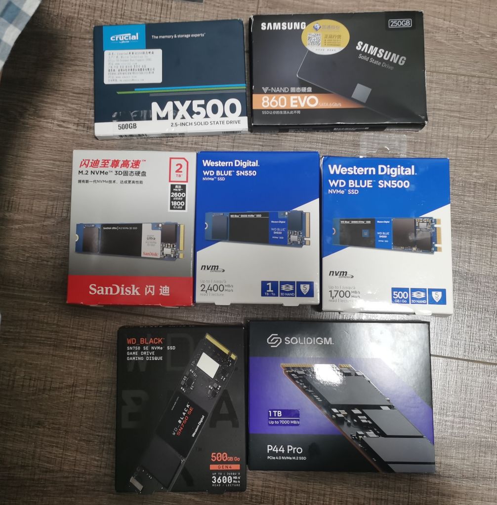 说下我买过的固态 178