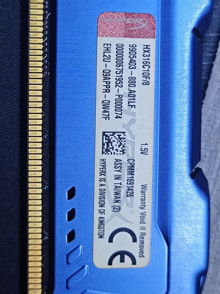 收条金士顿骇客DDR3-8G条子，闲鱼假货太多了。 NGA玩家社区