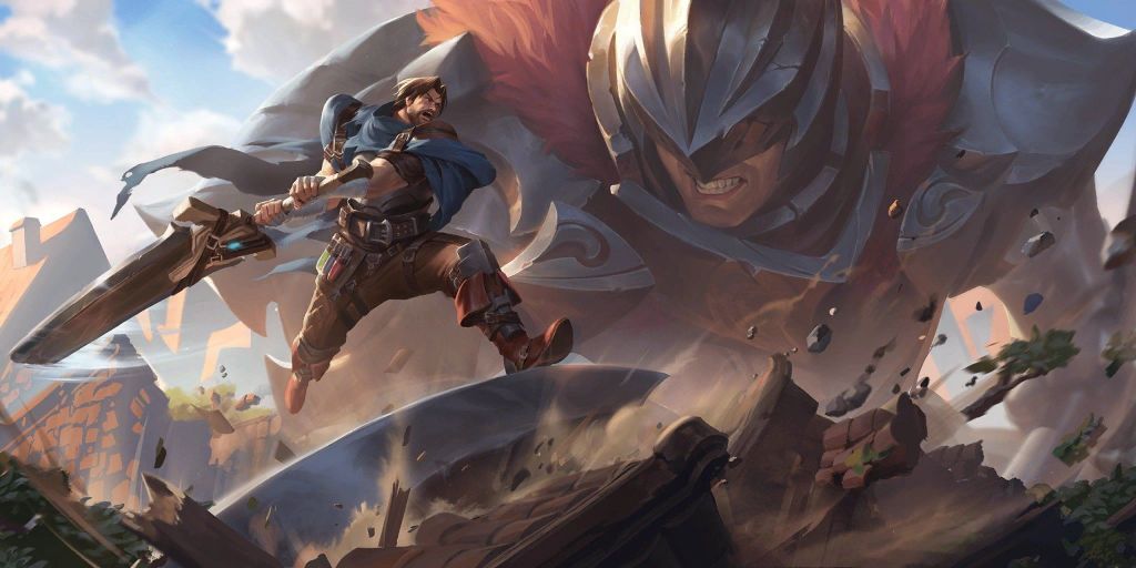 [游戏本体]孤高游侠盖伦突然更新原画 178