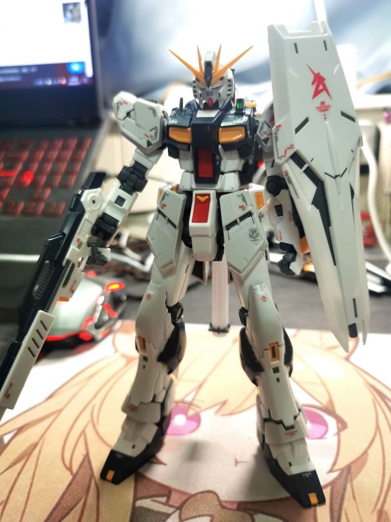 [拼装]回学校前给rg牛上了贴纸，质感一下就上来了 178