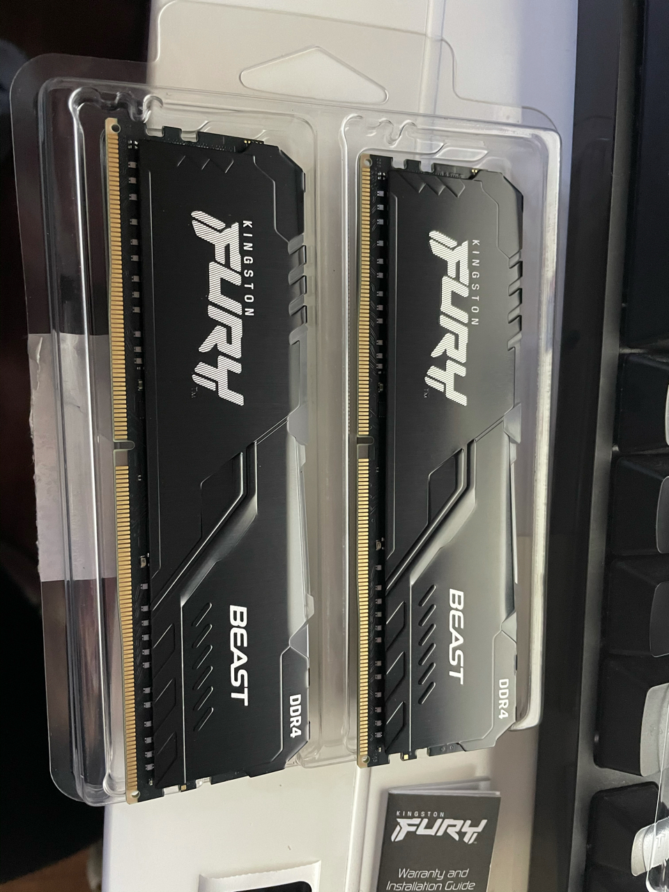 金士顿FURY 32GB(16G×2)套装 DDR4 3600 台式机内存条 Beast野兽系列已出 NGA玩家社区