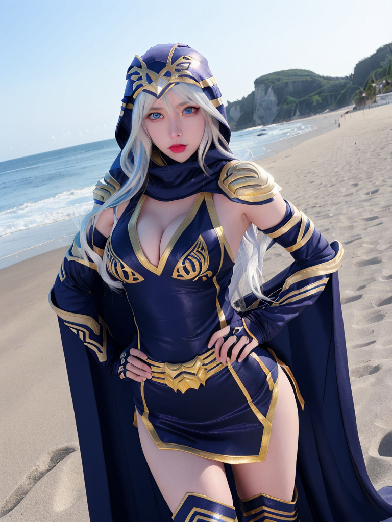 整了点英雄联盟的赛博cos 178