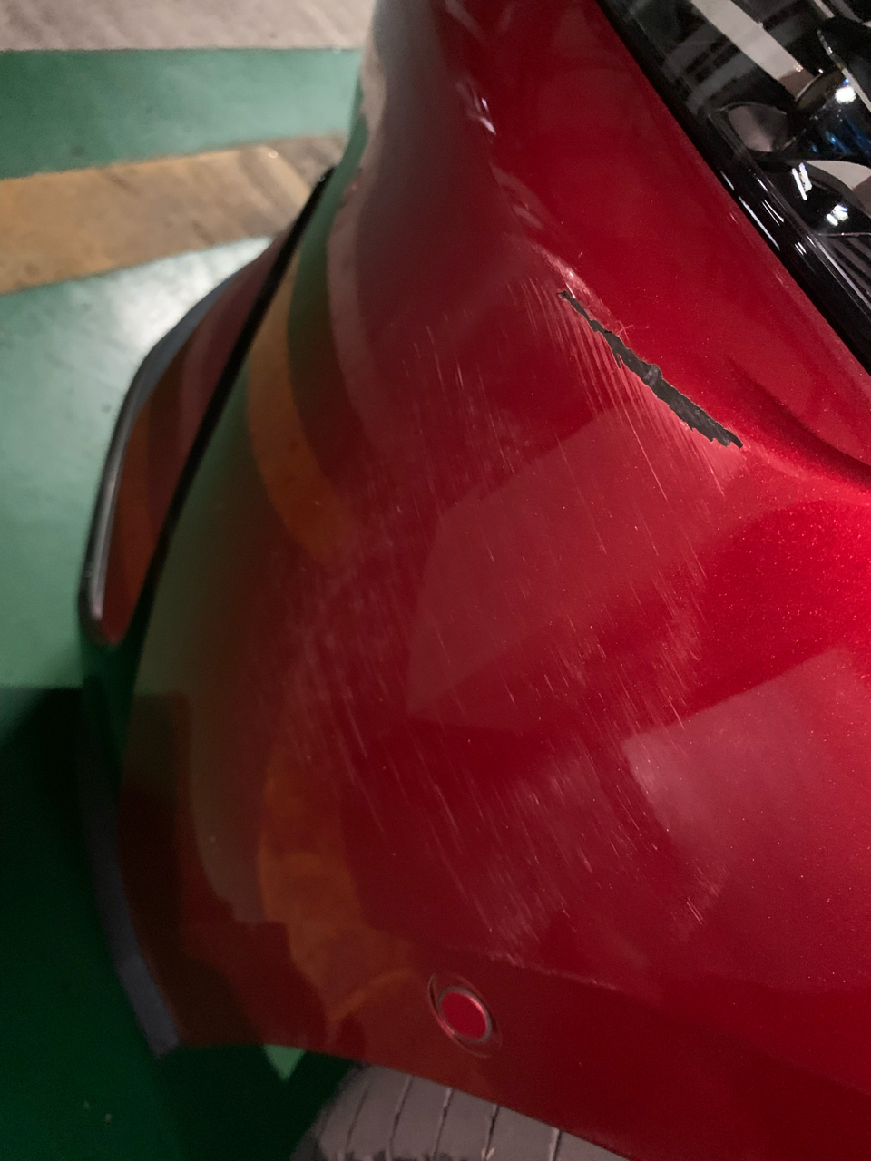 车子被刮了一下，这种去店里得花多少钱 NGA玩家社区