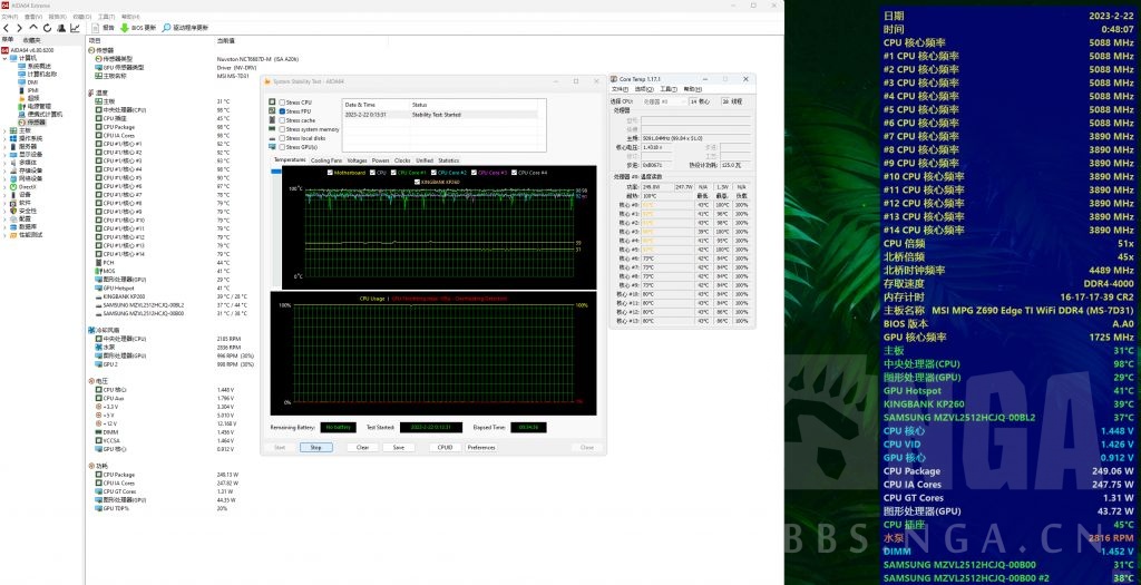 [更新了电压]关于瓦尔基里的E360水冷，散热问题请教 NGA玩家社区
